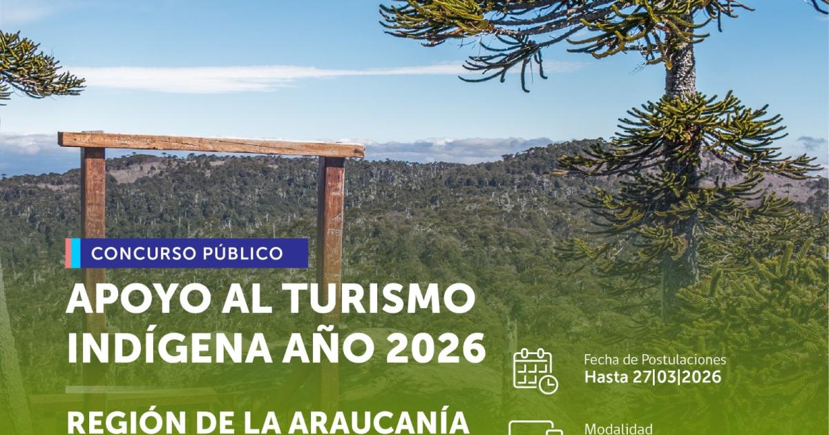 Concurso Público para Apoyo al Turismo Indígena 2026 | Blog MercadoCunco
